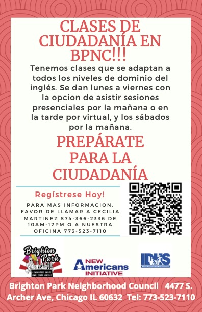 Citizenship classes | BPNC Programs