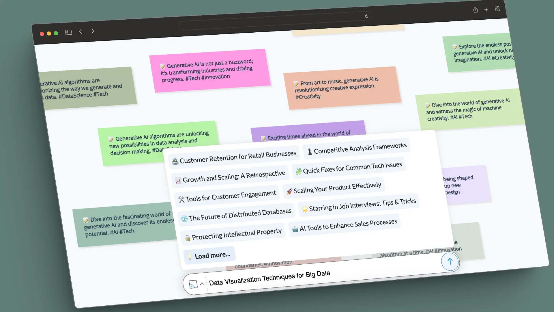 Introducing Colorful Generative AI Sticky Notes on Jeda.ai