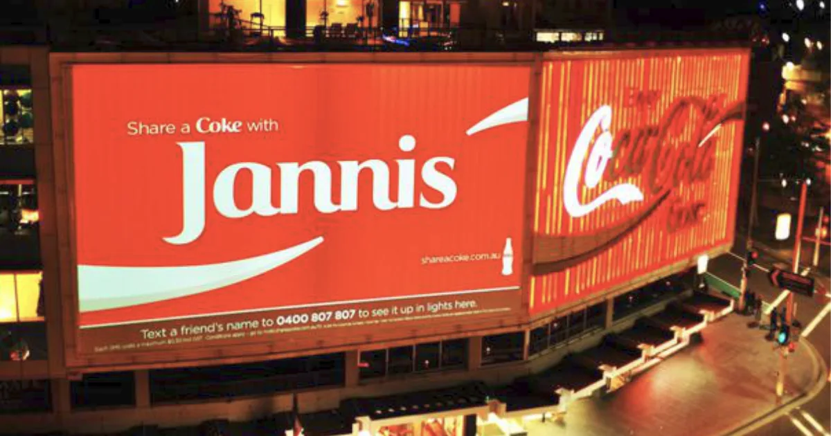 "Share A Coke" A Look Back At Coca-Cola's Iconic Campaign