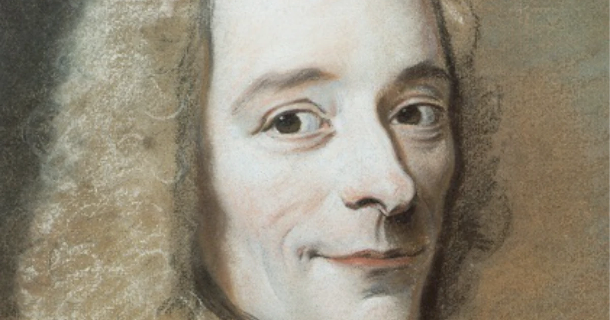 Benjamin Franklin Meets Voltaire