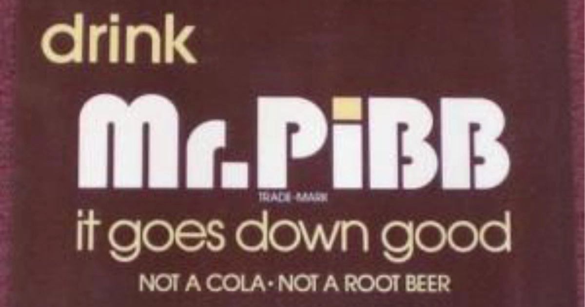 The Unknown History of Mr. Pibb (Pibb Xtra)