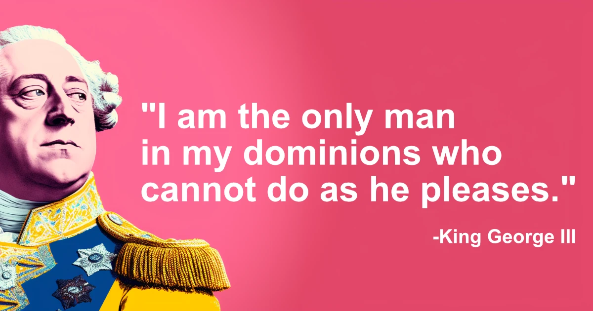 14 King George III Quotes