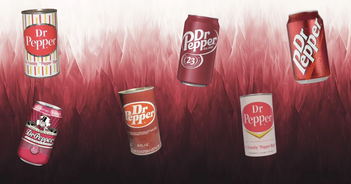 Dr Pepper Can History Through Time