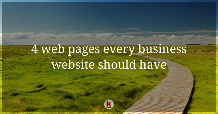4 Web Pages Every Business Website Should Have - RedAlkemi