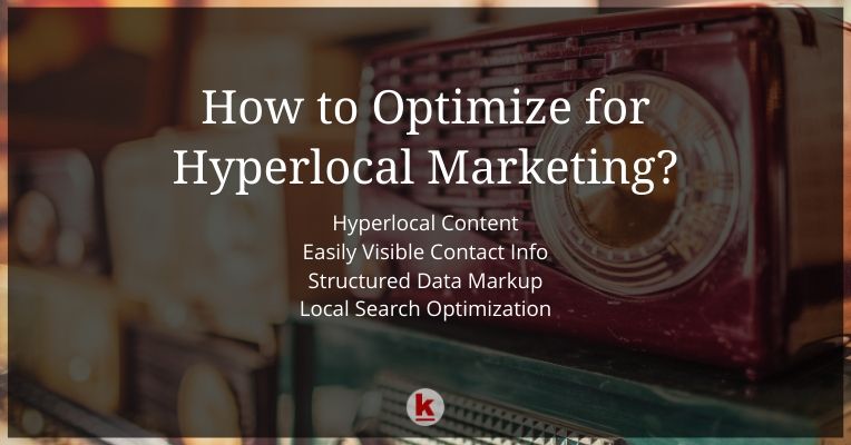 Growing significance of Hyperlocal Marketing Strategies - RedAlkemi