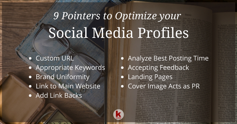 Awesome Tips to Optimize Social Media Profiles for Social Media Channels - RedAlkemi