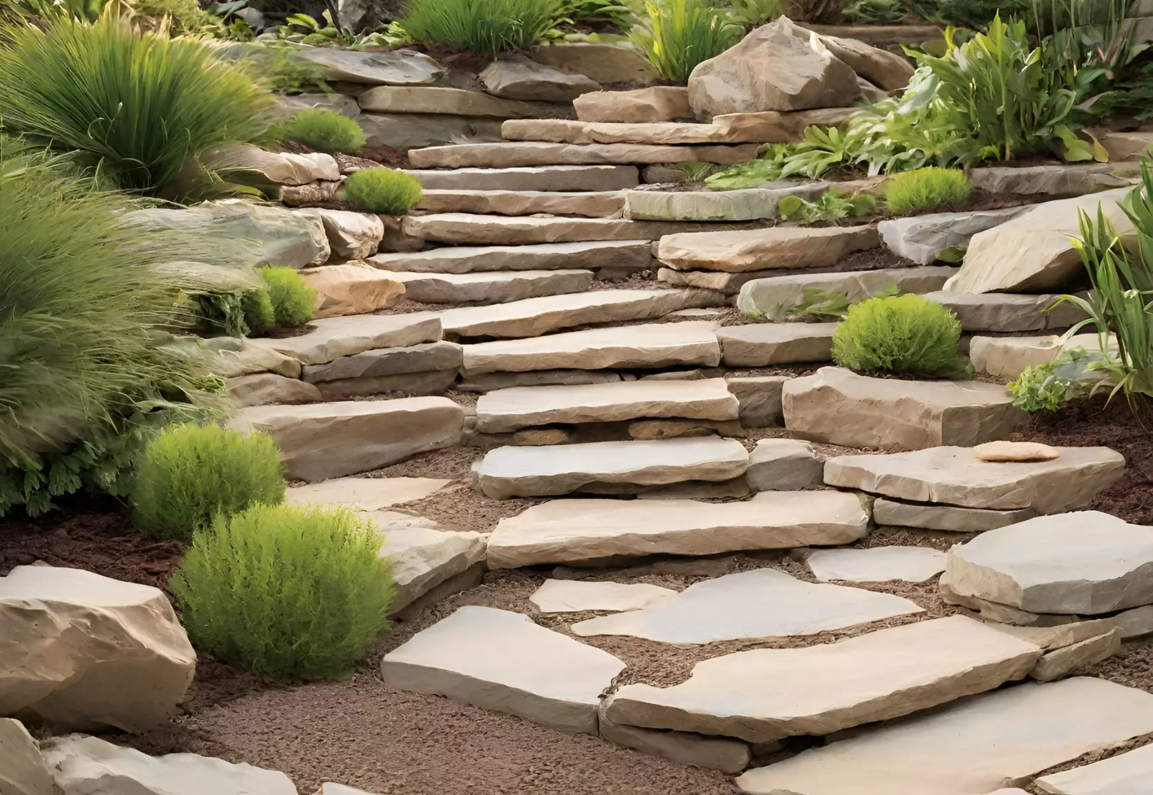 21 Best Landscape Ideas With Rocks For Your Garden