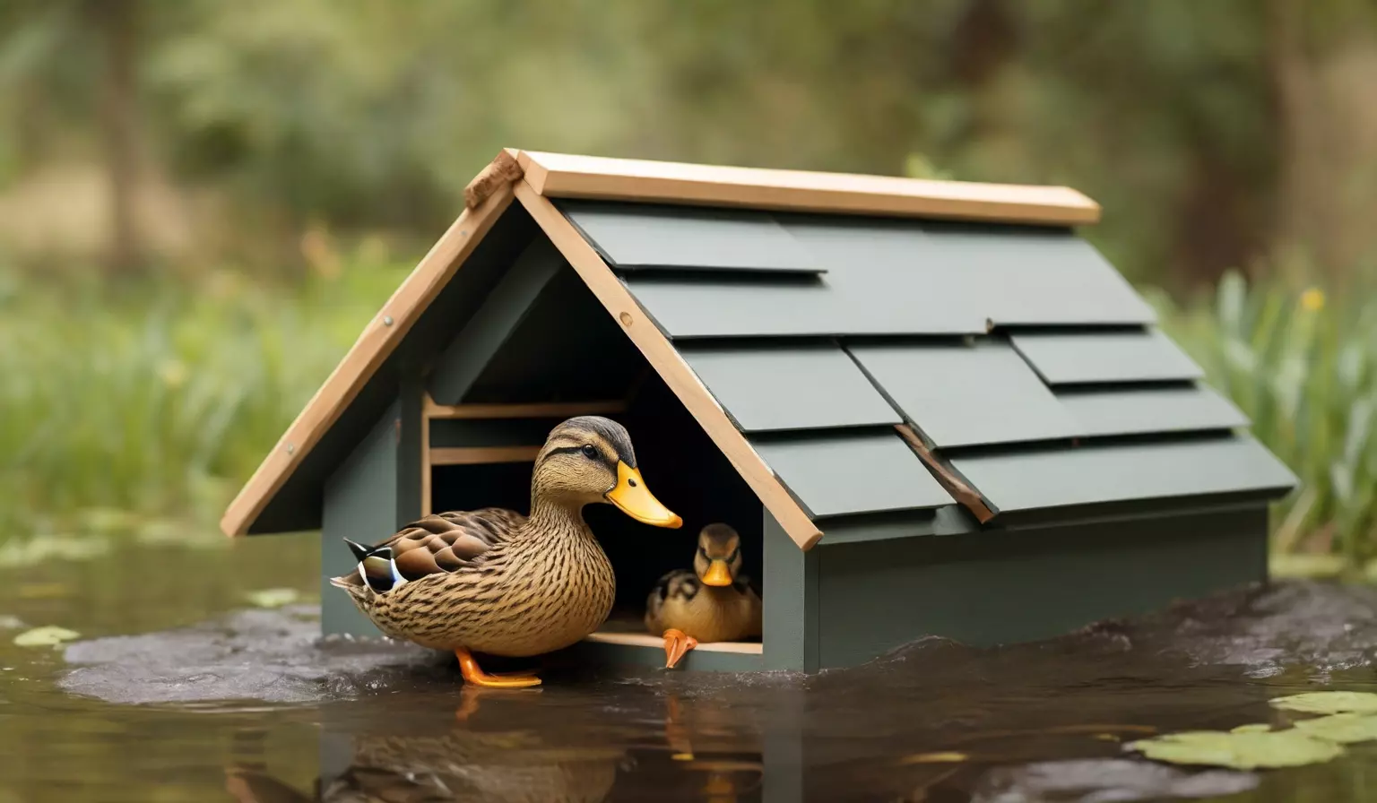 17 Best And Creative Duck House Ideas for Your Garden Pond