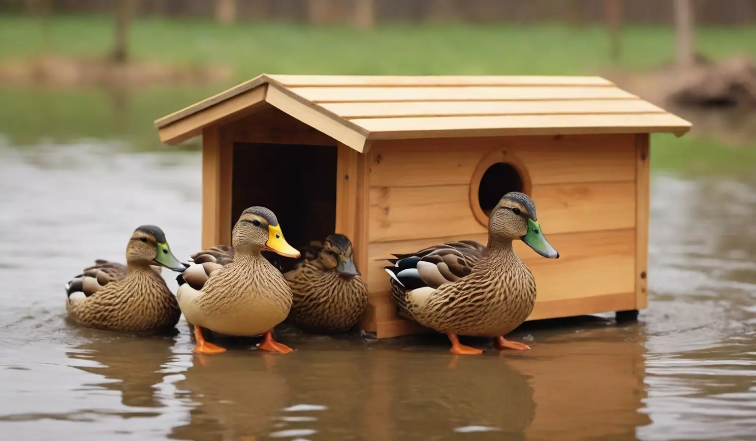 17 Best And Creative Duck House Ideas for Your Garden Pond