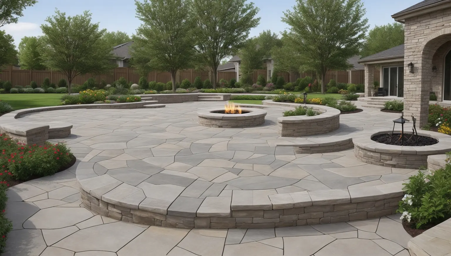 21 Stunning Stone Patio Ideas for Your Outdoor Space