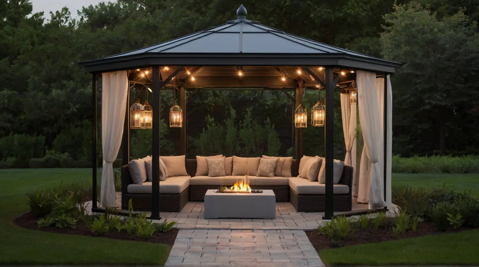 31 Beautiful Gazebo Ideas for Your Outdoor Space