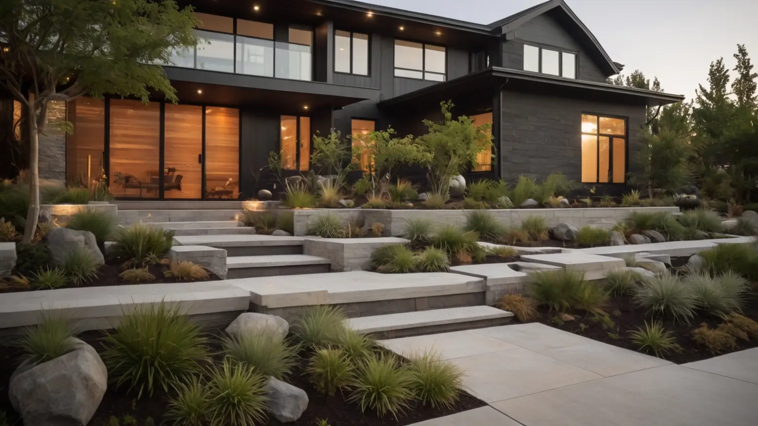 Modern Front Yard Landscaping: 10 Unique Landscaping Ideas