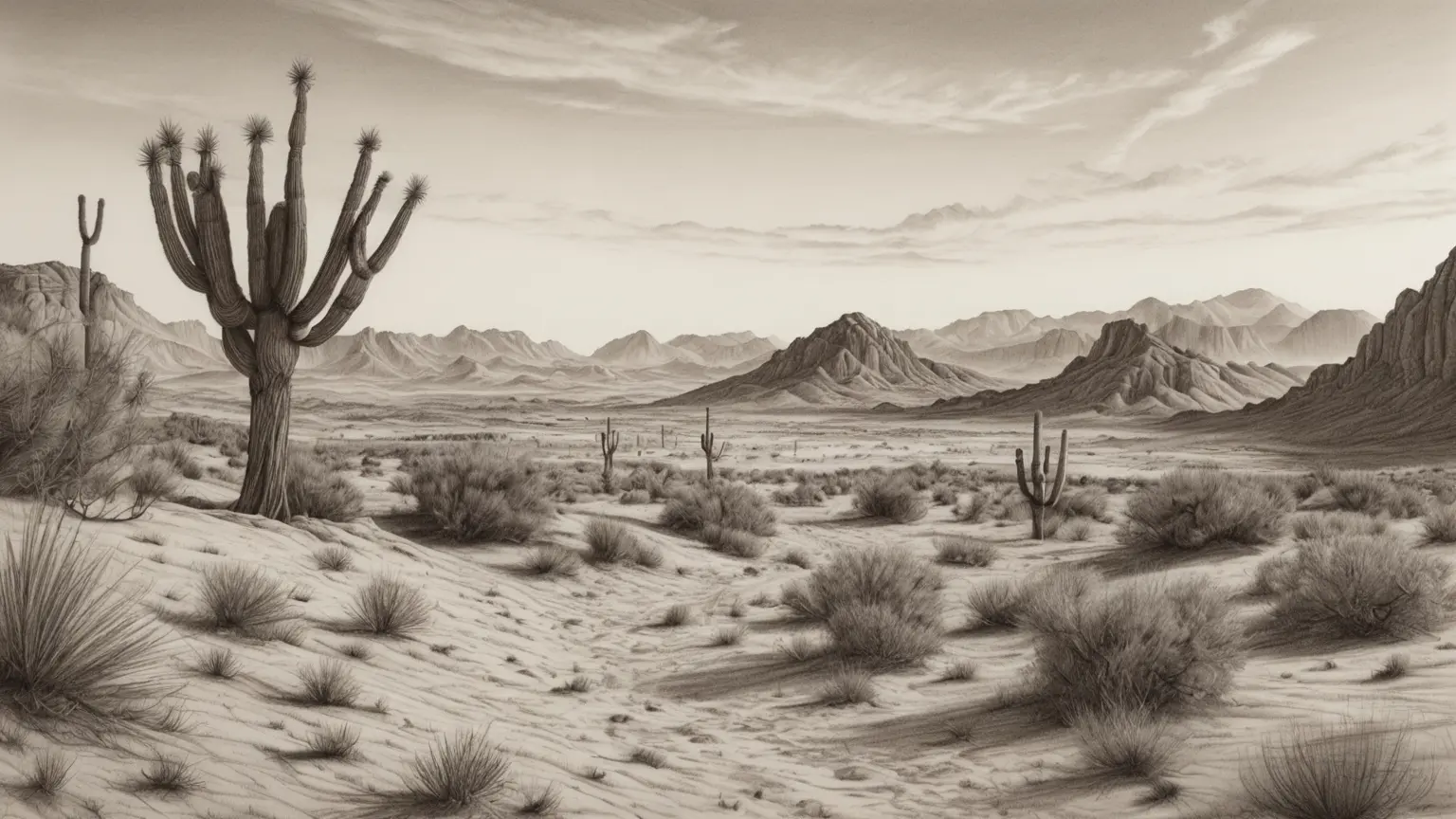 18 Easy & Beginner-friendly Landscape Drawing Ideas