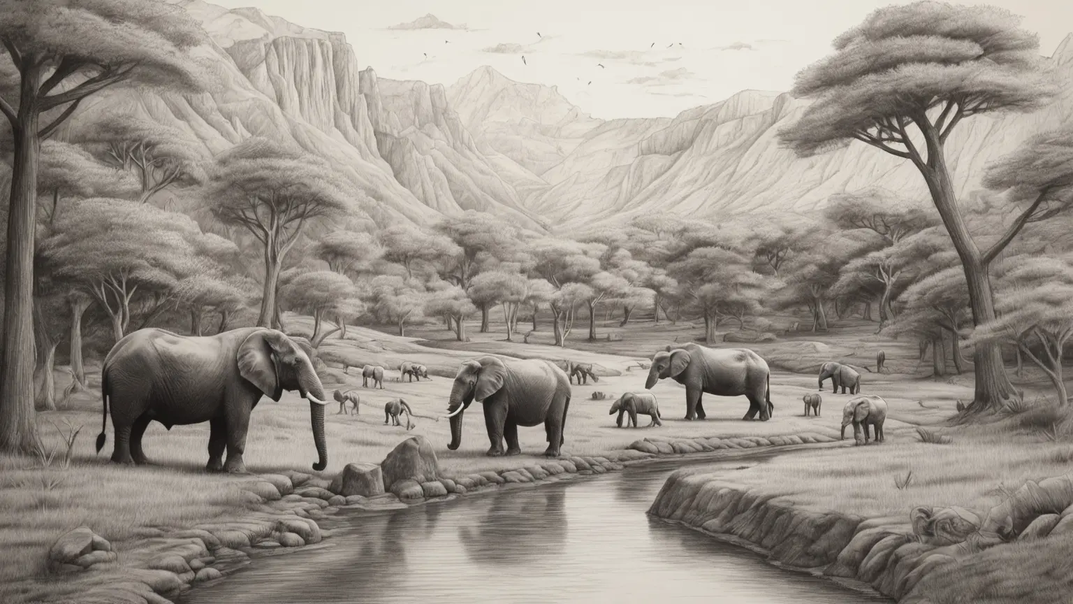 18 Easy & Beginner-friendly Landscape Drawing Ideas