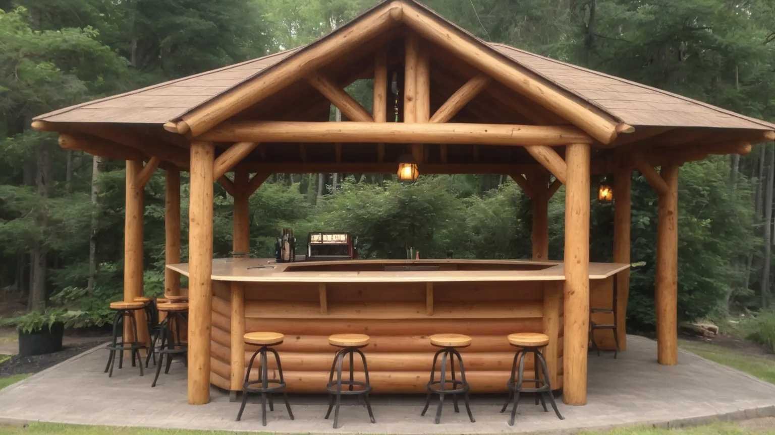 Stylish Gazebo Bar Ideas for Outdoor Entertaining