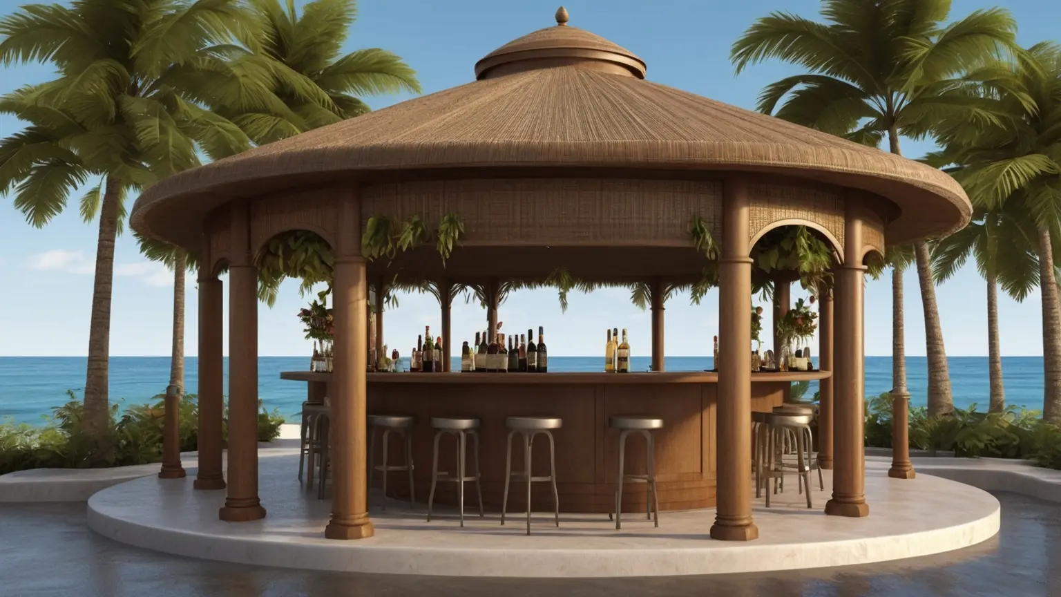 Stylish Gazebo Bar Ideas for Outdoor Entertaining