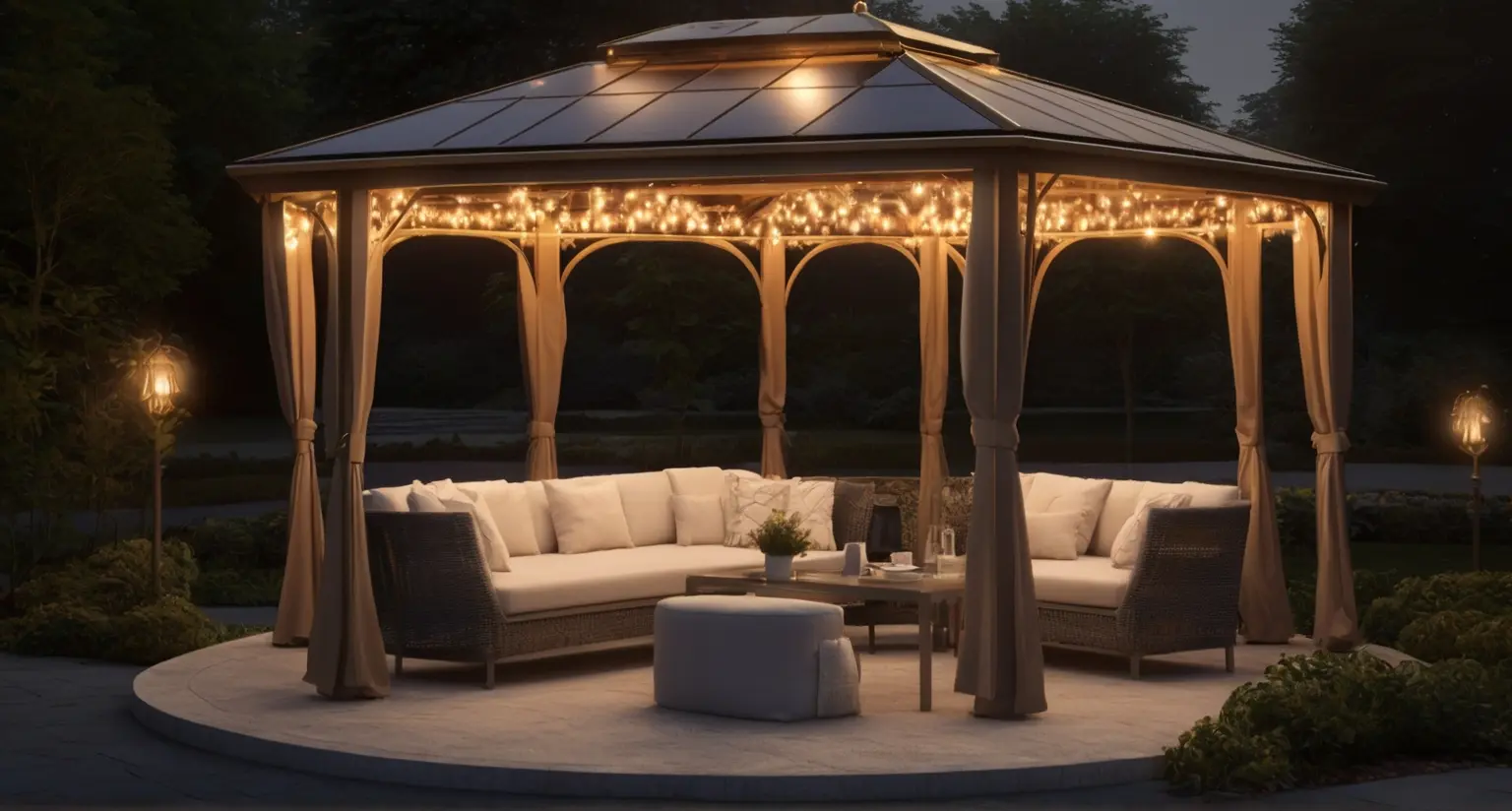 15 Best Gazebo Lighting Ideas: Illuminate Your Outdoor Sanctuary