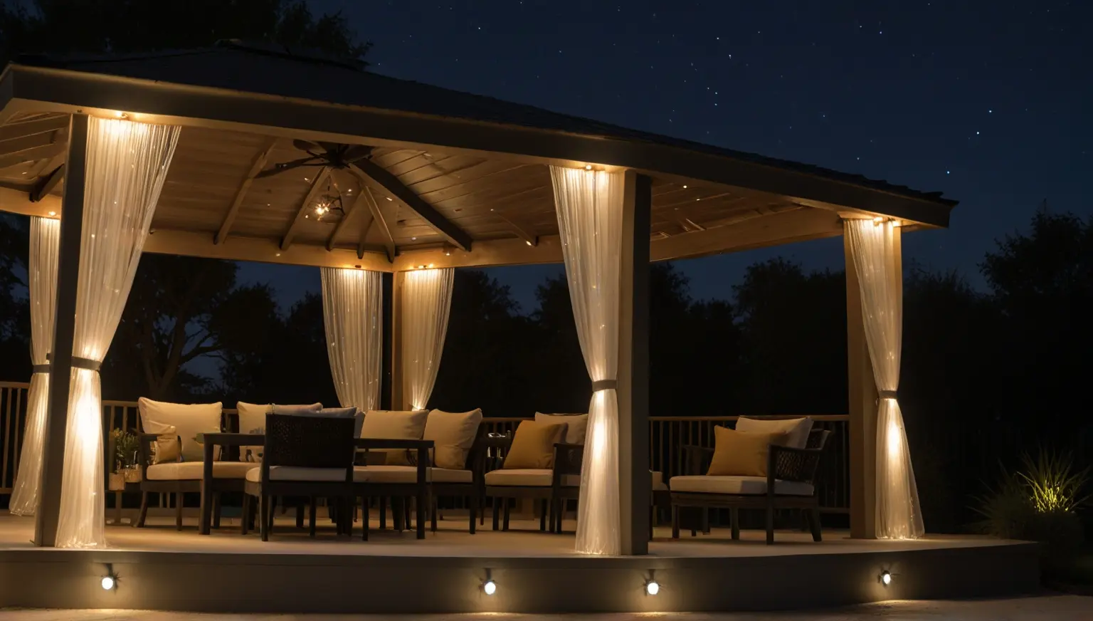 15 Best Gazebo Lighting Ideas: Illuminate Your Outdoor Sanctuary