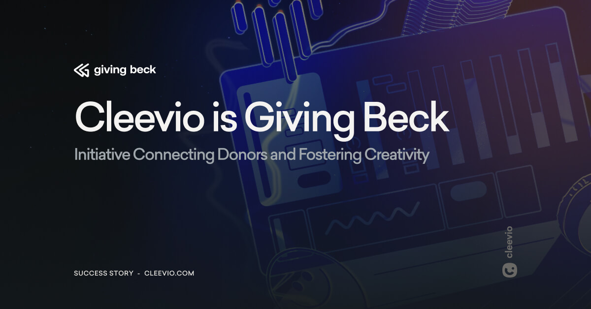 Cleevio is Giving Beck | Cleevio