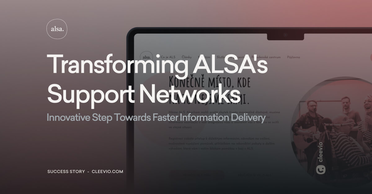 Transforming ALSA's Support Networks | Cleevio