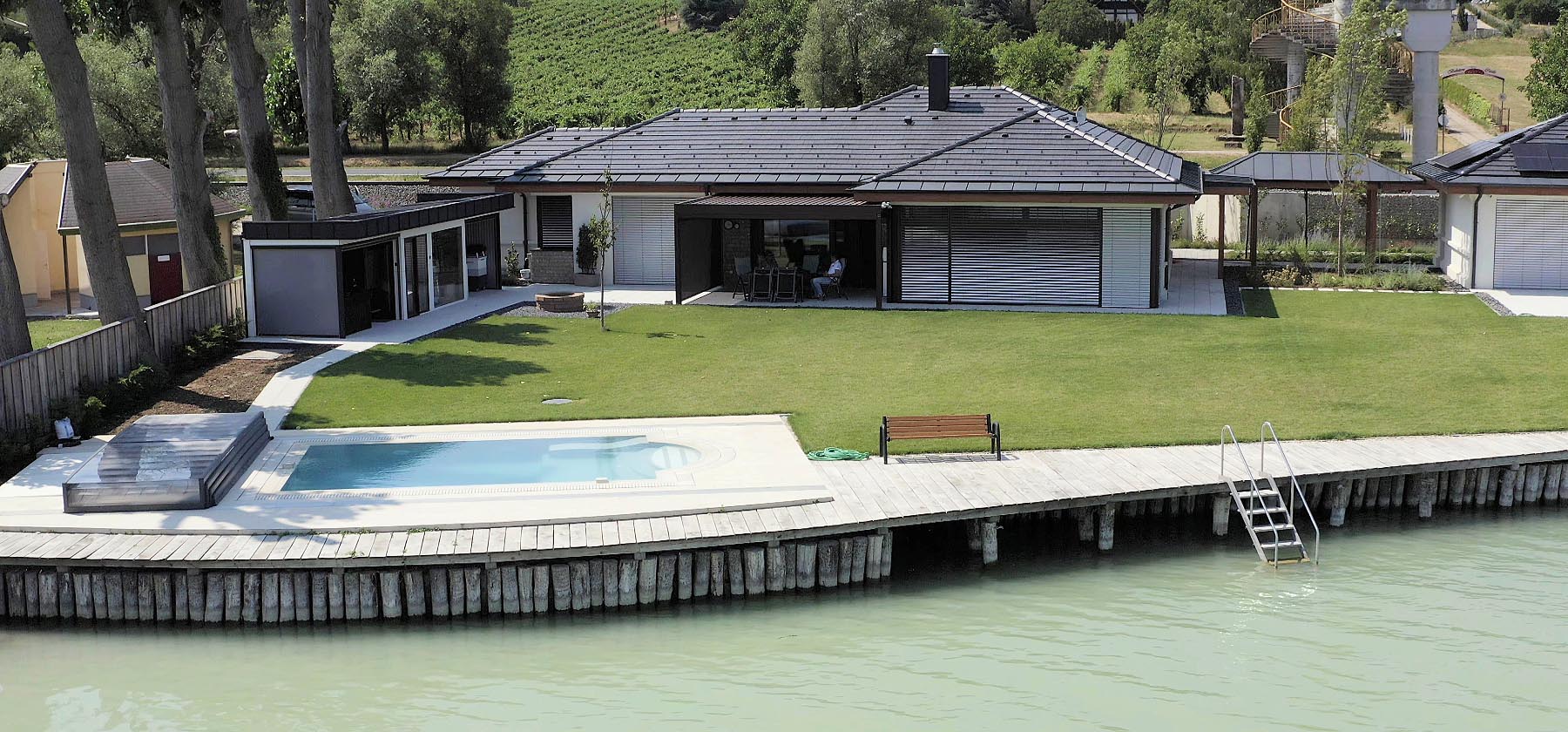 Medence telepítés - Ampron