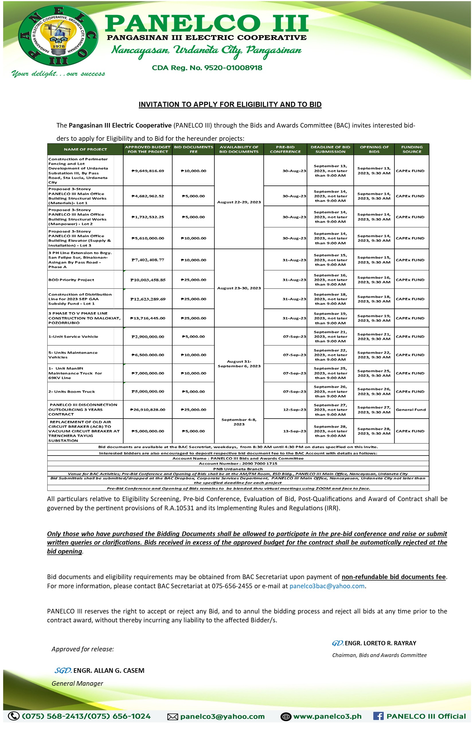 PANELCO III Official | Home