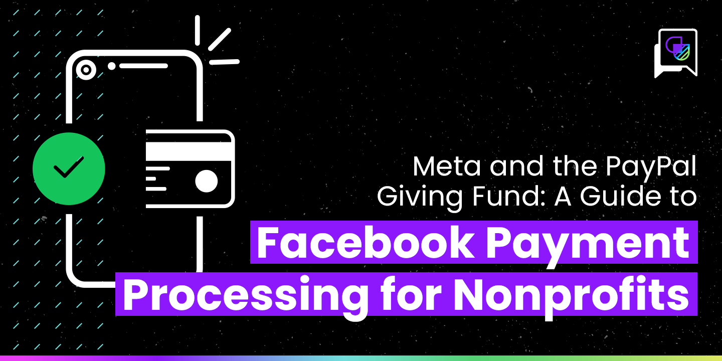 Meta just announced the move to the PayPal Giving Fund for Facebook ...
