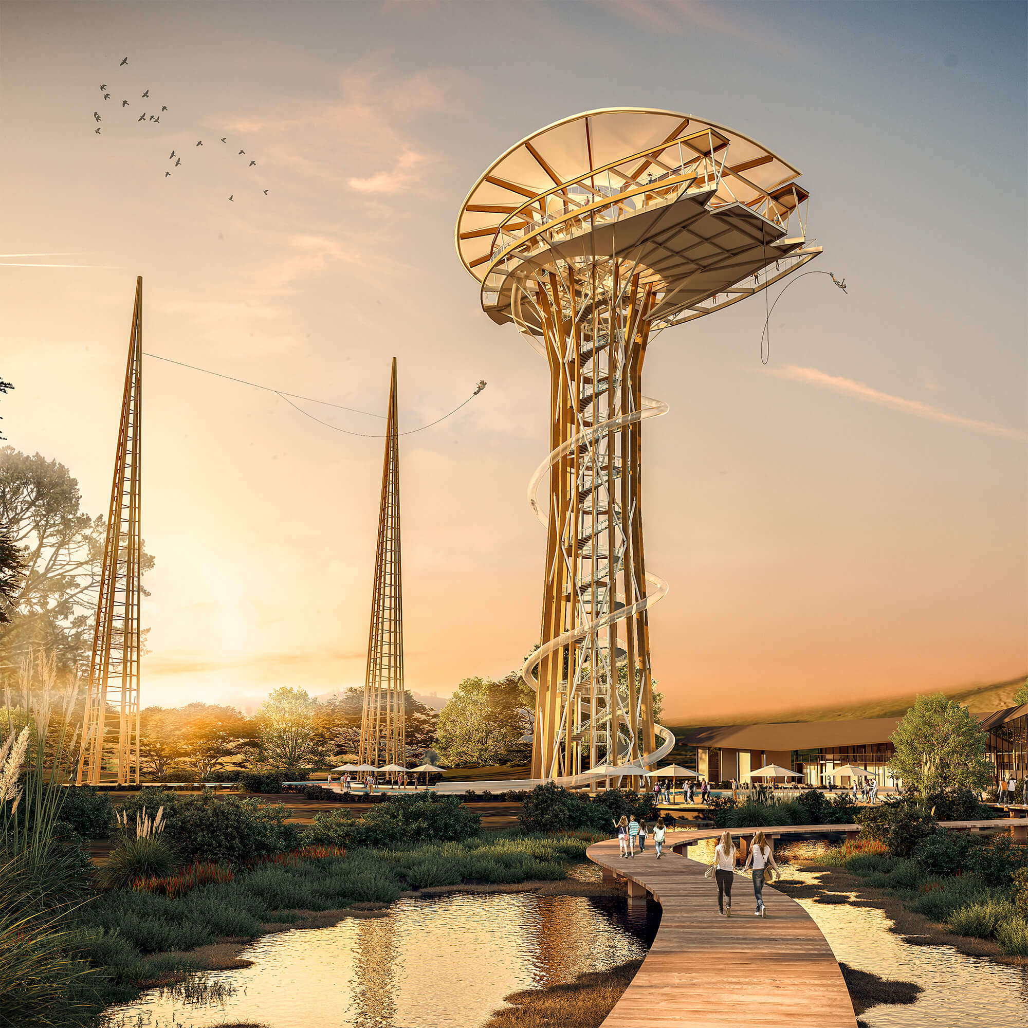 Waikato Sky Garden Concept - Ignite Architects