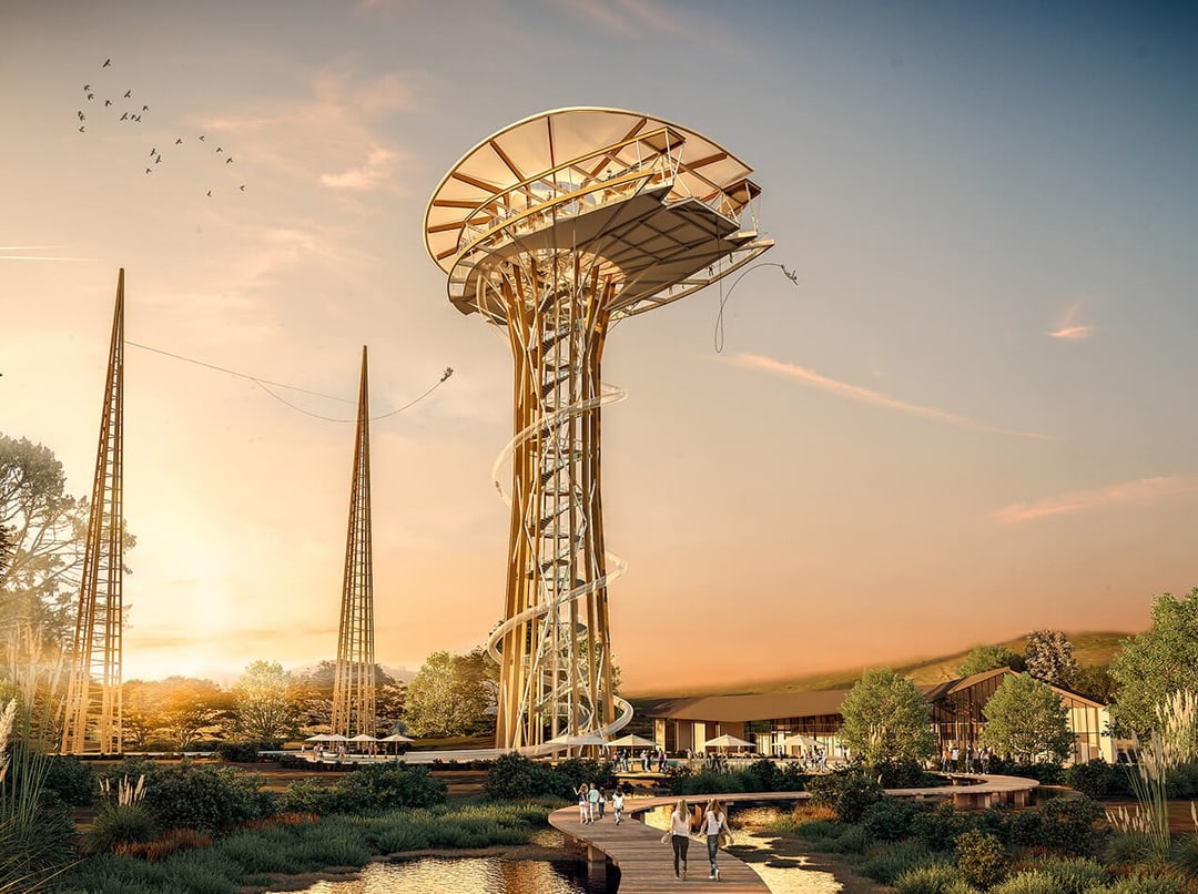 Waitomo Bungy Tower shortlisted for World Architecture Festival ...