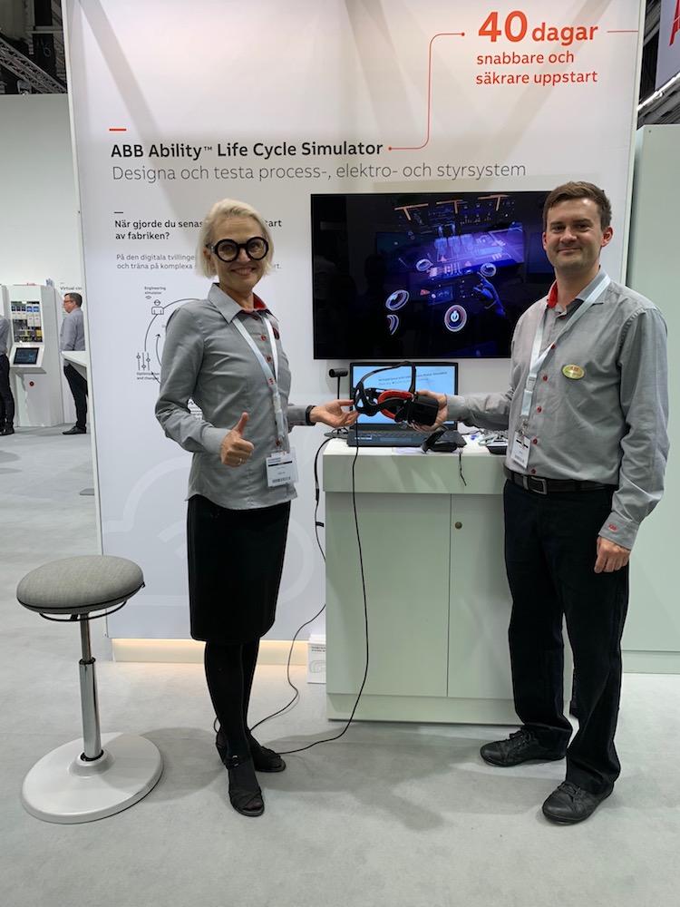 Vad händer när strömmen går? - VR-simulering för ABB AS