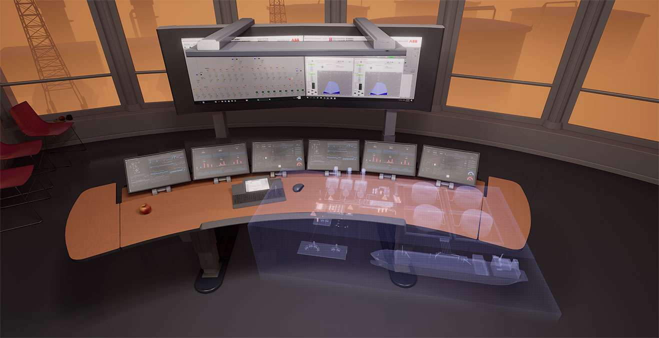 Vad händer när strömmen går? - VR-simulering för ABB AS