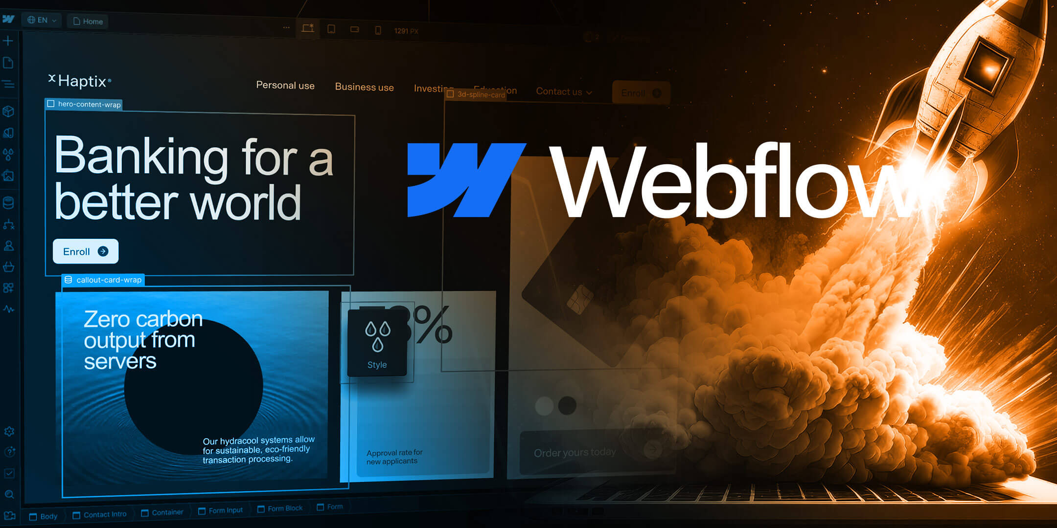 Unlock your digital potential with byBrick - your expert WebFlow partner