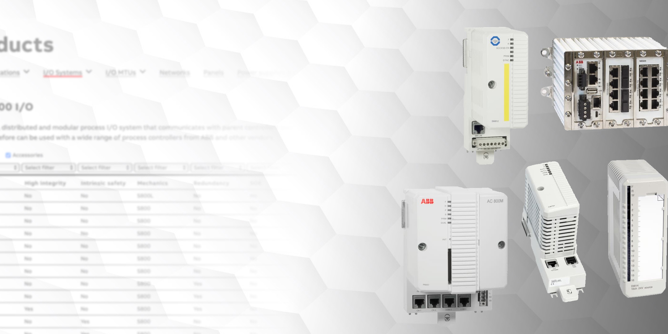 Vi utvecklade en webbaserad produktdatabas åt ABB.