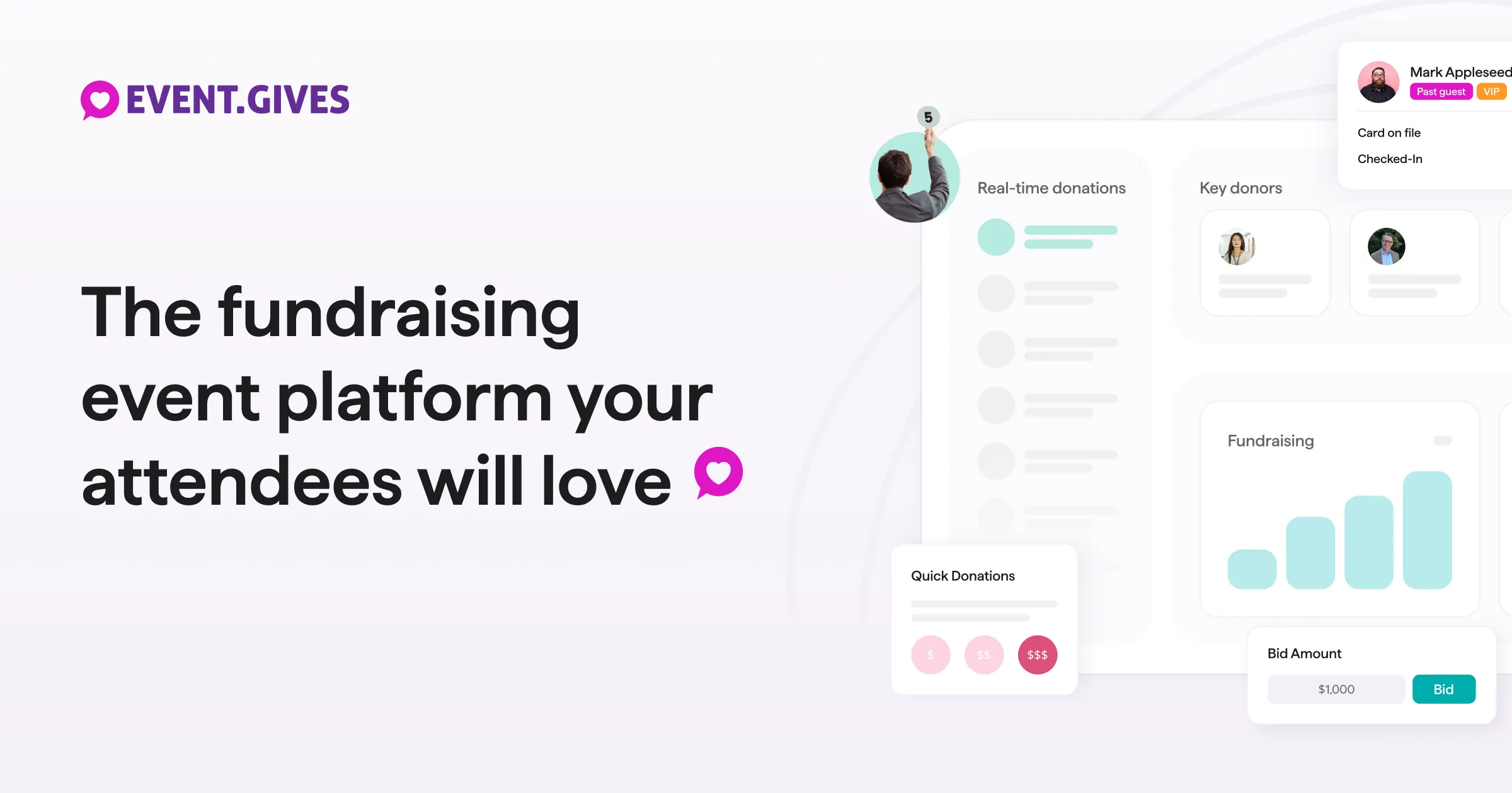 Event.Gives – The fundraising event software your attendees will love