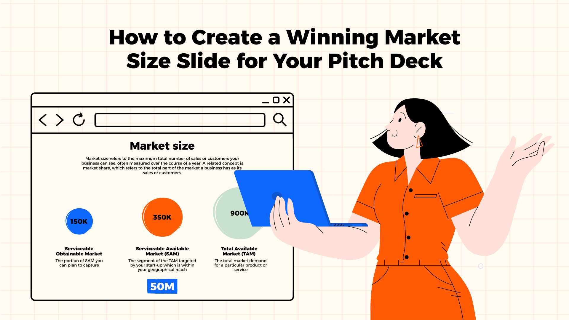 How to Create a Winning Market Size Slide for Your Pitch Deck | Whitepage