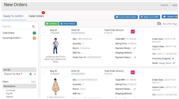 Multi Warehouse Management-EasyEcom