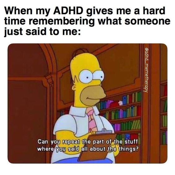 100+ Funniest & Most Relatable ADHD Memes