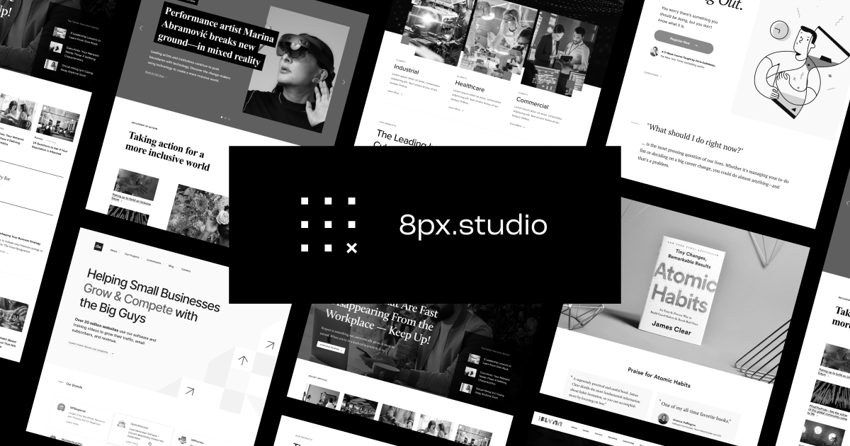 8px.studio – Creative Design Studio
