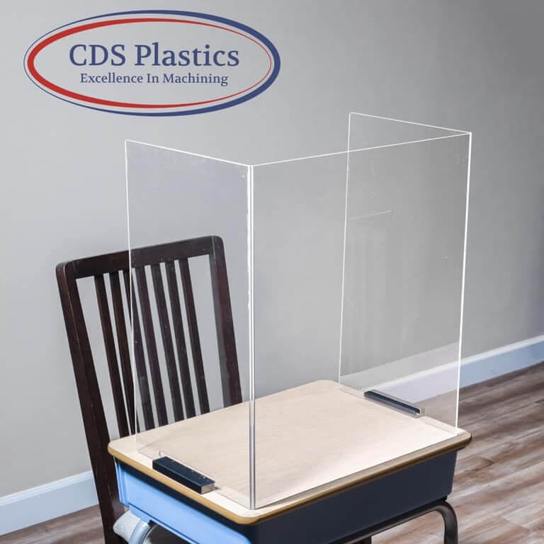 Clear Plastic Barriers for Public Spaces | CDS Plastics Inc.
