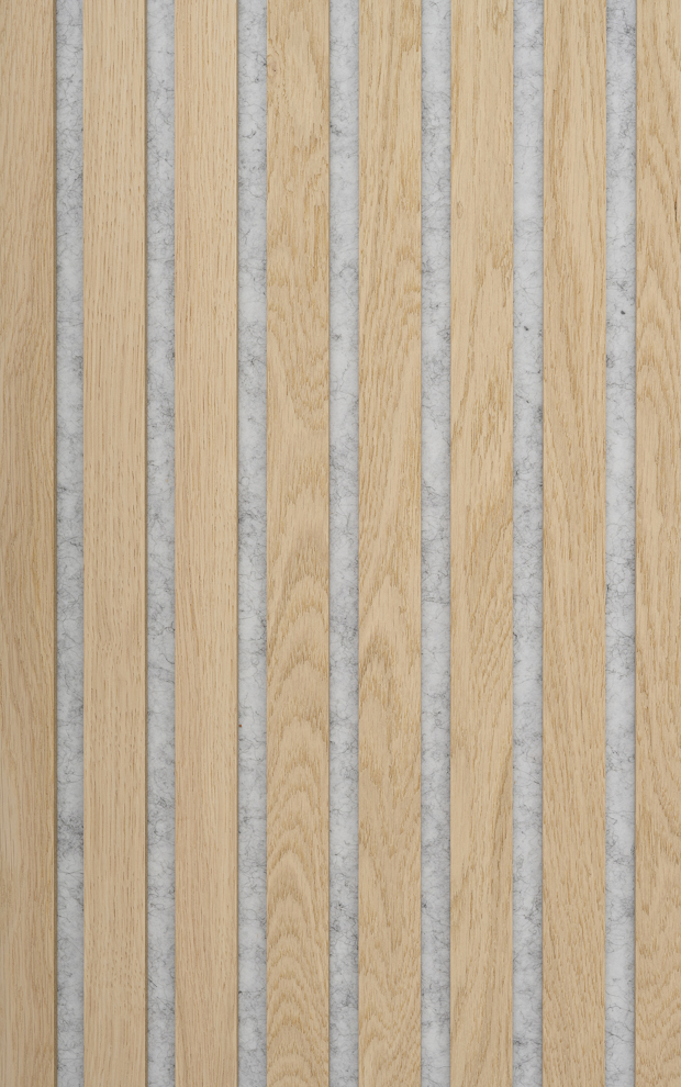 Grey Oak - VidaSpace | Acoustic Slat Panels