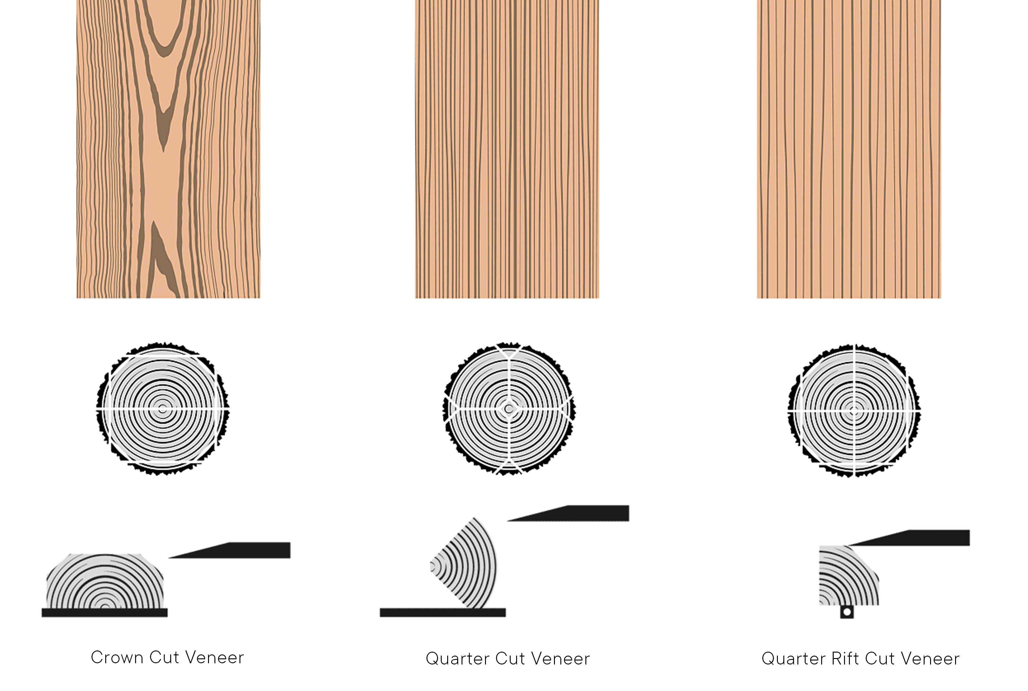 A guide to timber veneer | VidaSpace Timber Interiors