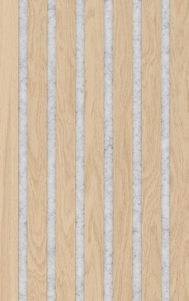 Grey Oak - VidaSpace | Acoustic Slat Panels