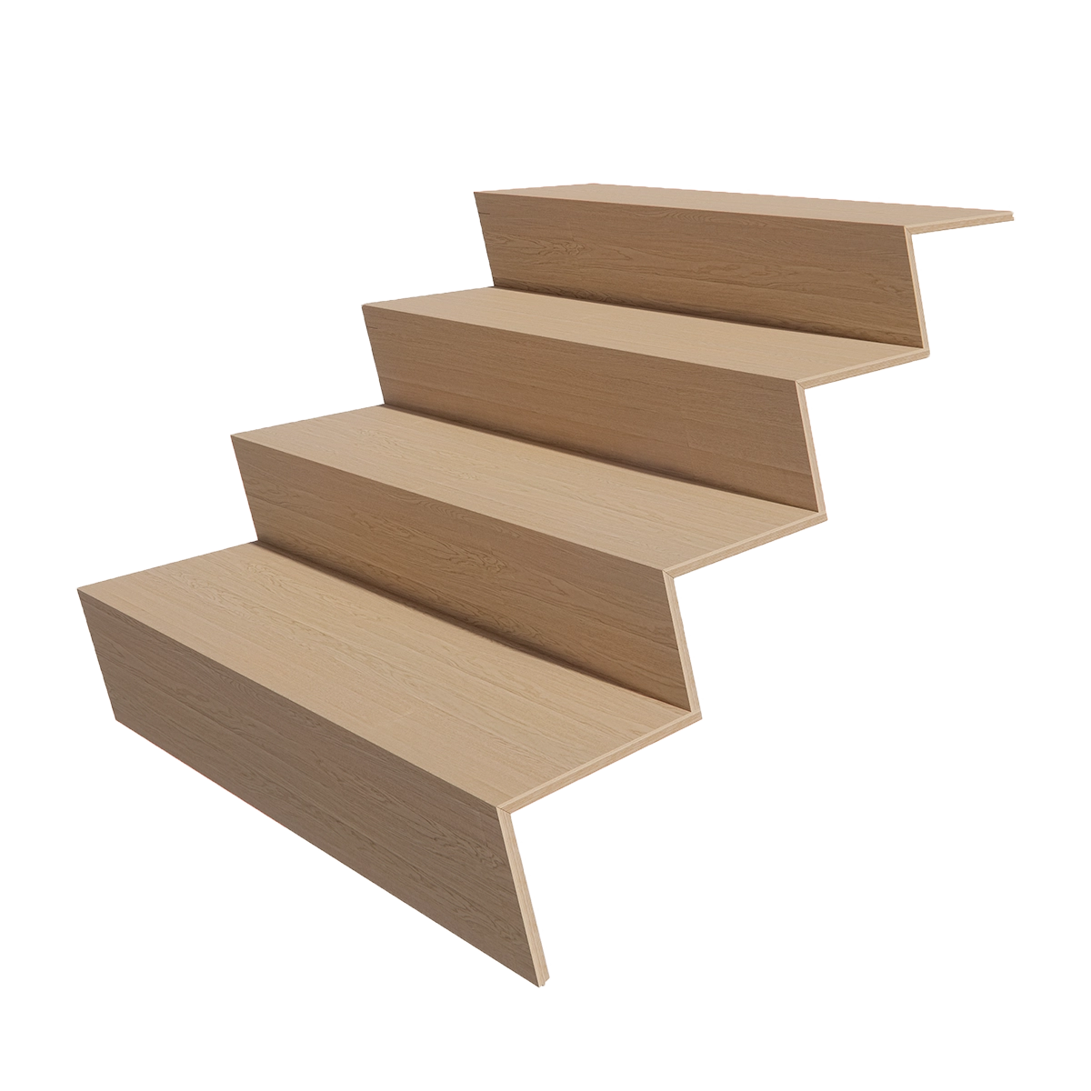 The Seamless Raked - VidaSpace | Timber Stair Styles