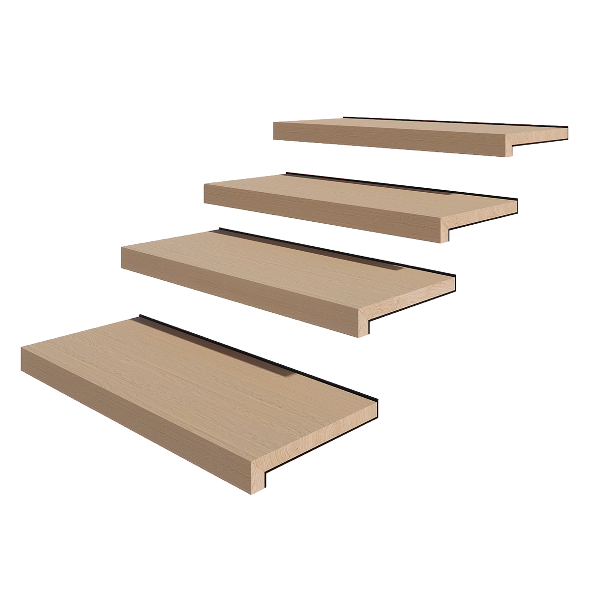 The Floating Waterfall - VidaSpace | Timber Stair Styles