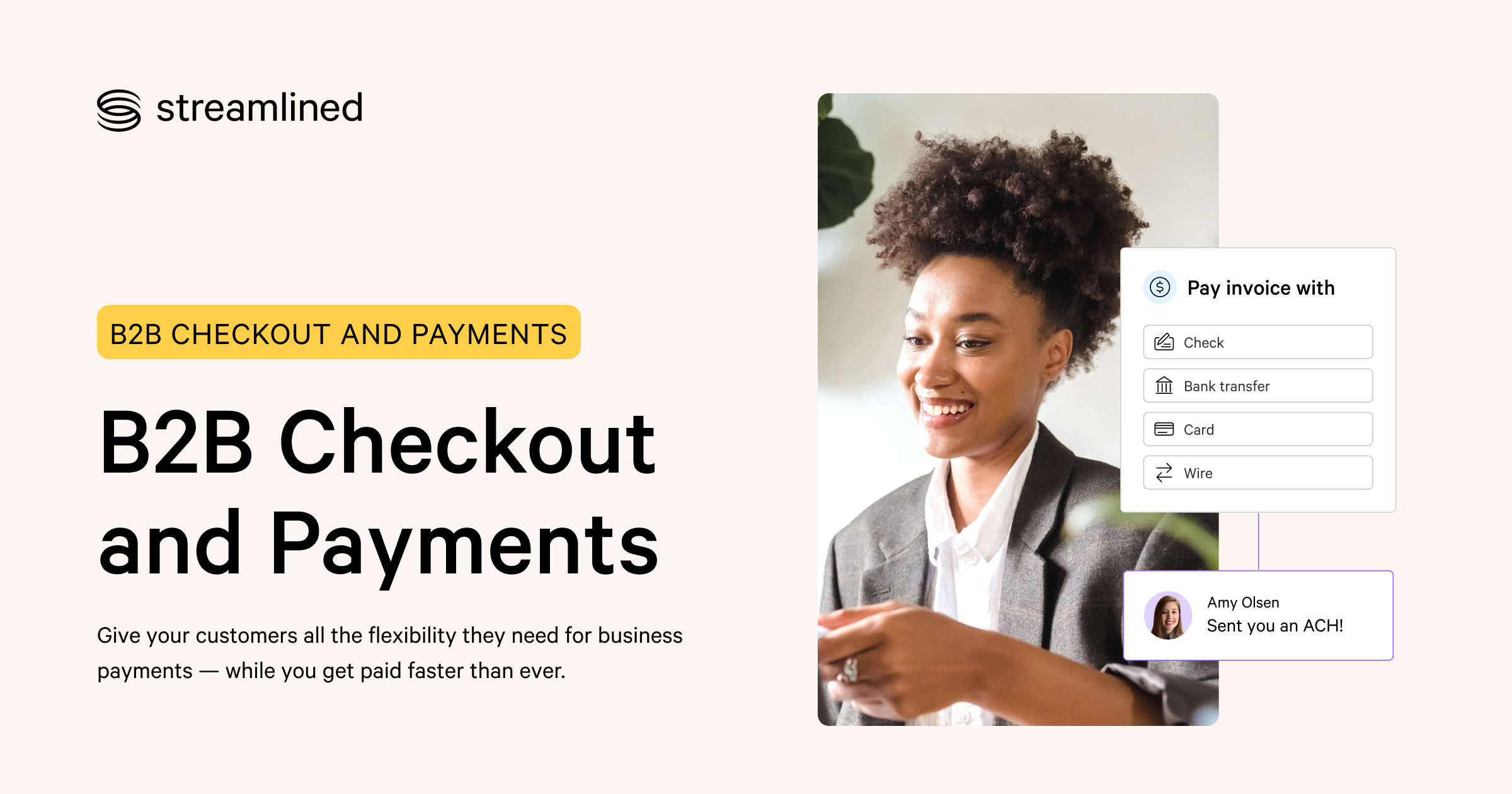 B2B Checkout and Payments