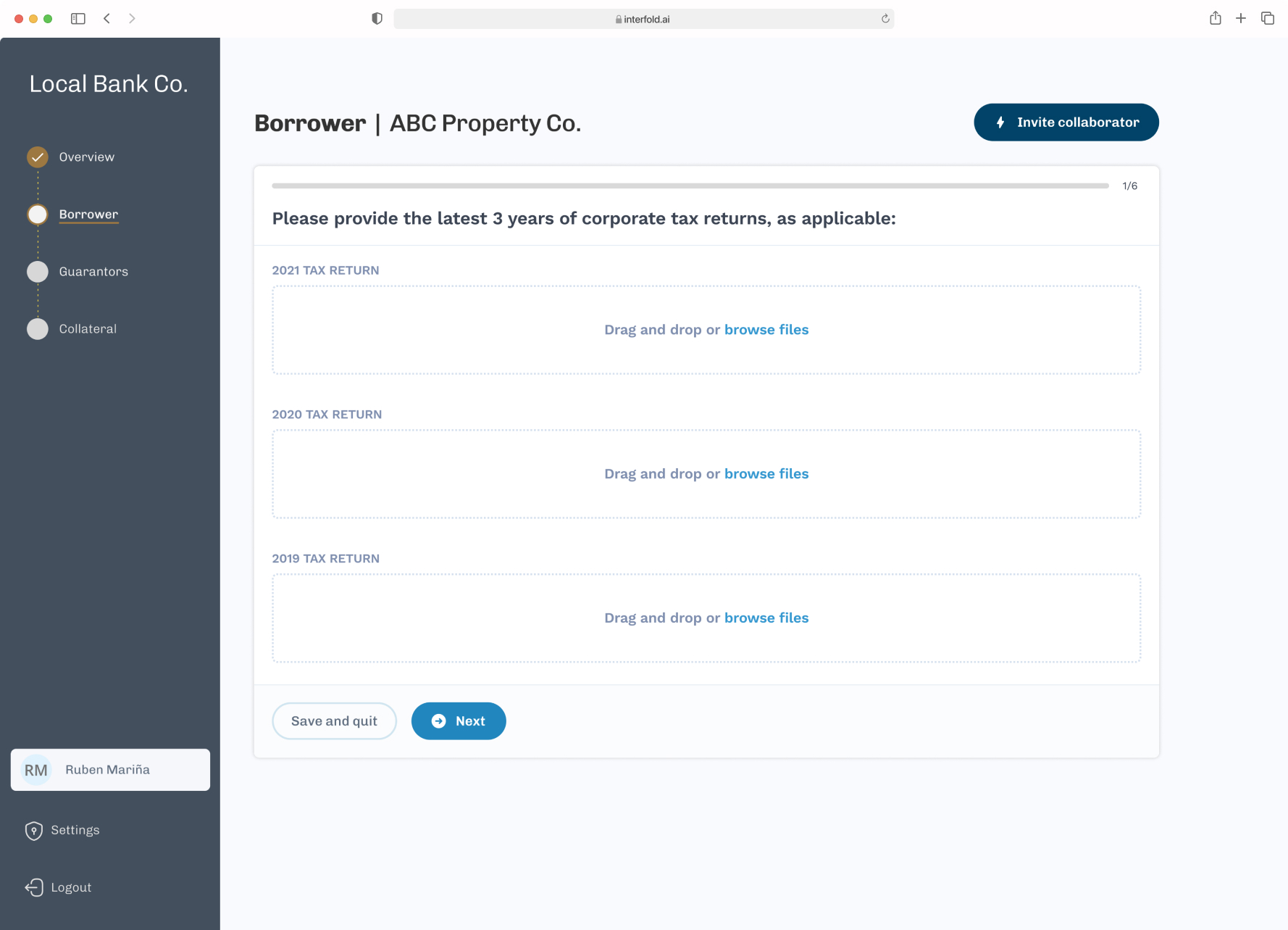 Interfold - Manage Financial Documents With Ease