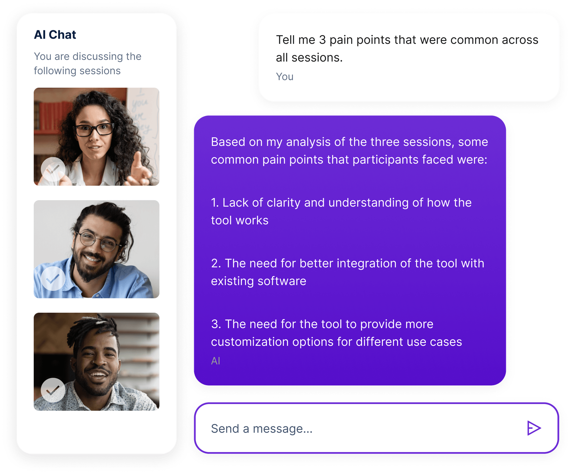 User Evaluation - AI-Powered Insights & Analysis Tool