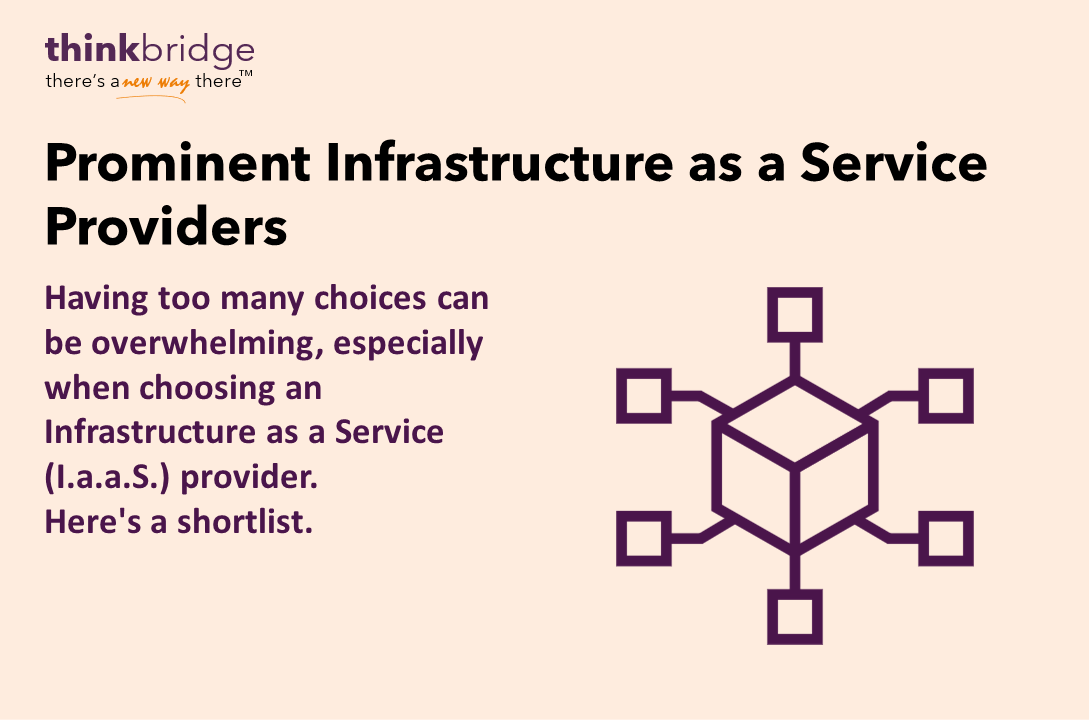 Prominent Infrastructure as a Service Providers