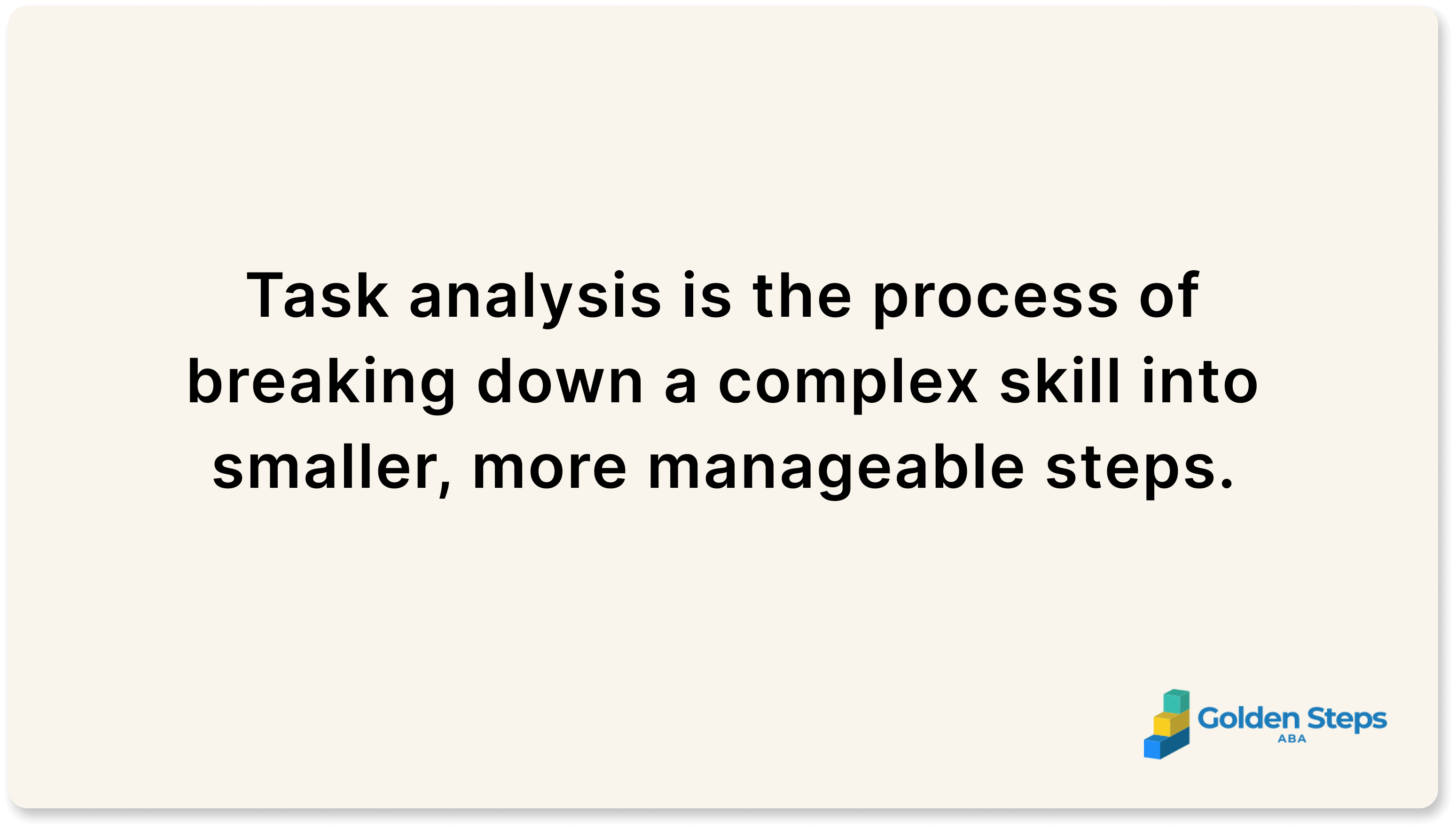Task Analysis In ABA Therapy: Examples & Strategies