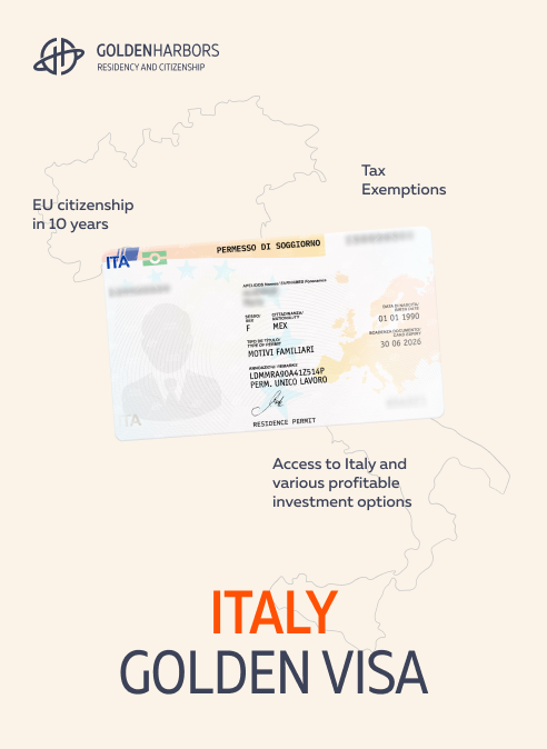 Italy | Residence & Citizenship | Golden Harbors